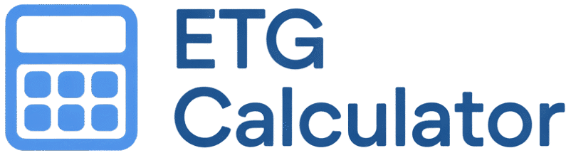 ETG Levels per Drink Calculator